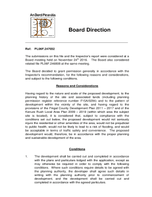 Fillable Online Board Direction.pdf Fax Email Print - pdfFiller
