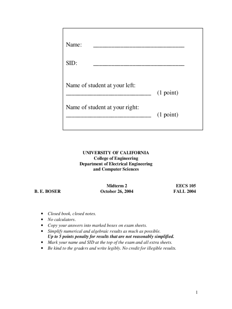 Fillable Online hkn eecs berkeley STUDENT(SID, NAME, YEAR, MAJOR) DEPARTMENT ... Fax Email Print ...