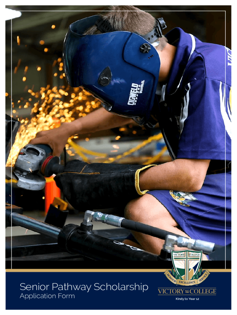 Fillable Online Senior Pathway ScholarshipVictory College Fax Email Print - pdfFiller