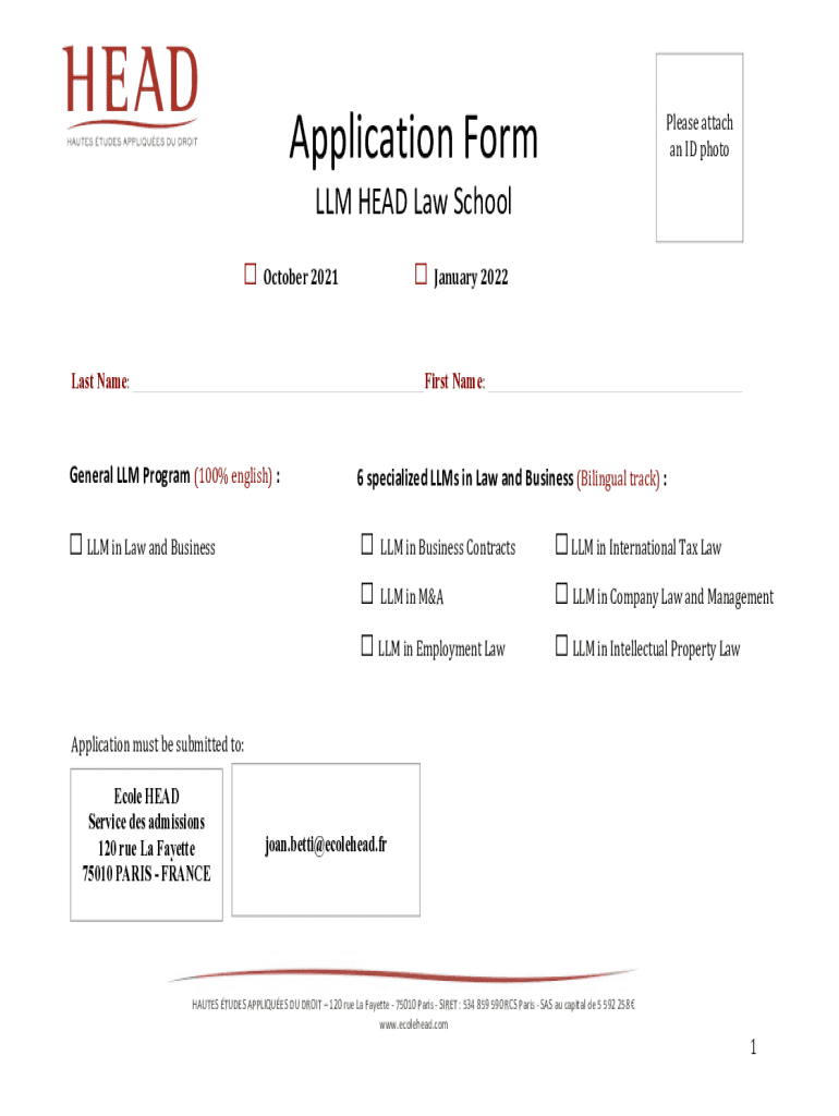 Fillable Online LL.M. Program - LSU Law - Louisiana State University ...