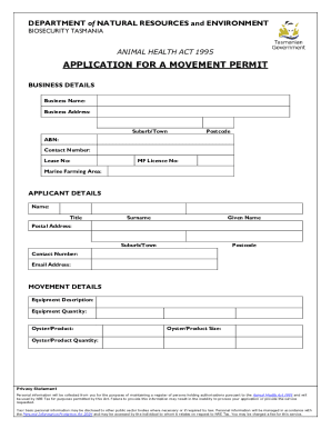 Fillable Online Get a temporary movement permit Fax Email Print - pdfFiller