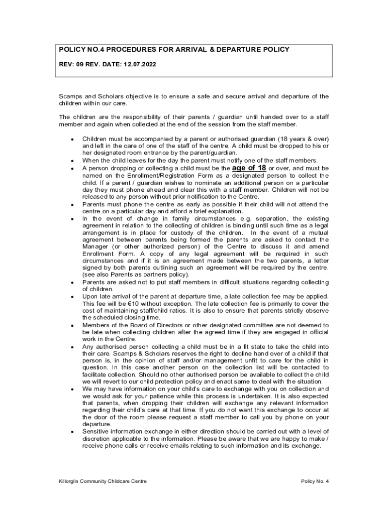 Fillable Online 4 Essential Elements for Fire Incident Command Policies ...