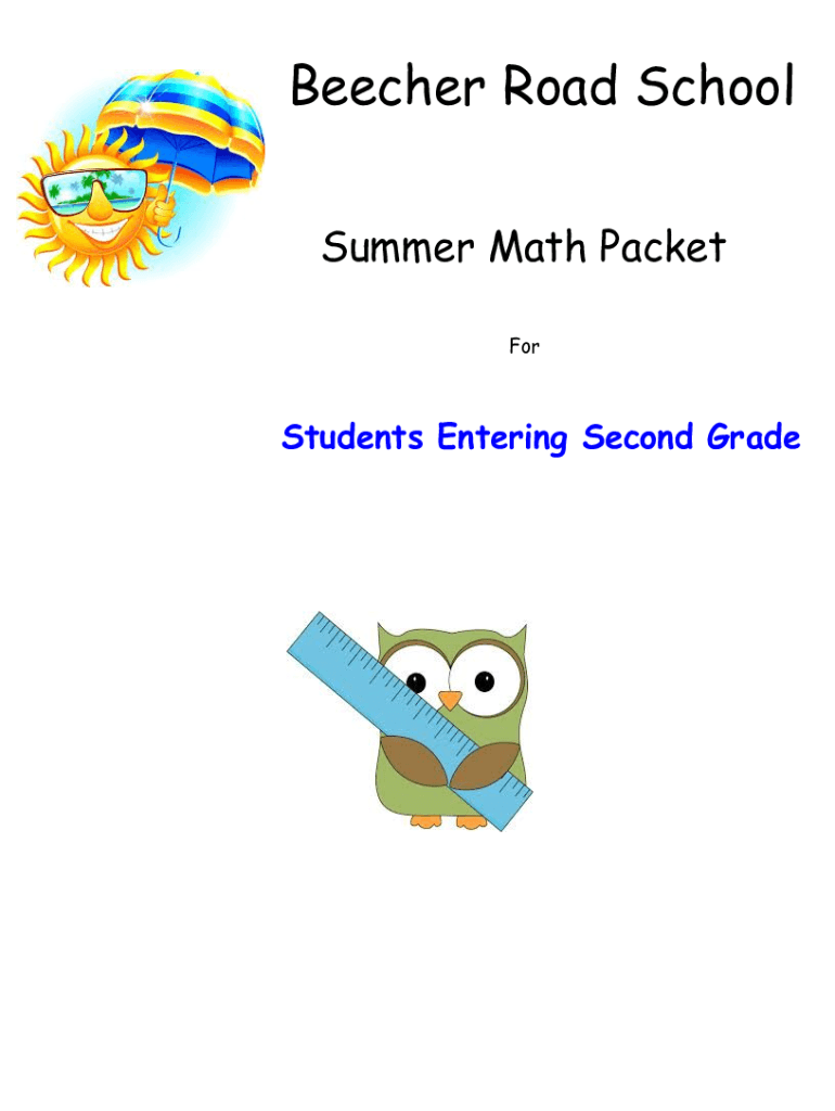 Fillable Online Entering-Grade-2-Summer-Packet.pdf Fax Email Print ...