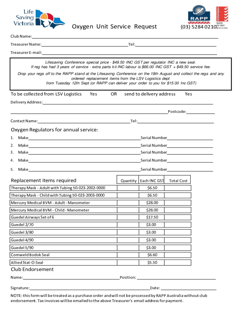 Fillable Online Medical Oxygen: A Lifesaving Drug During the COVID-19 ...