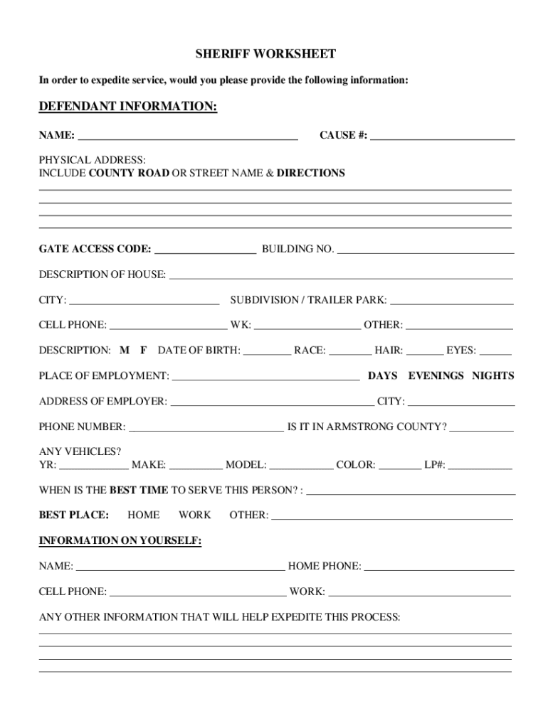 Fillable Online Personal History Statement for Non-paid Volunteer or Contractor Fax Email Print ...