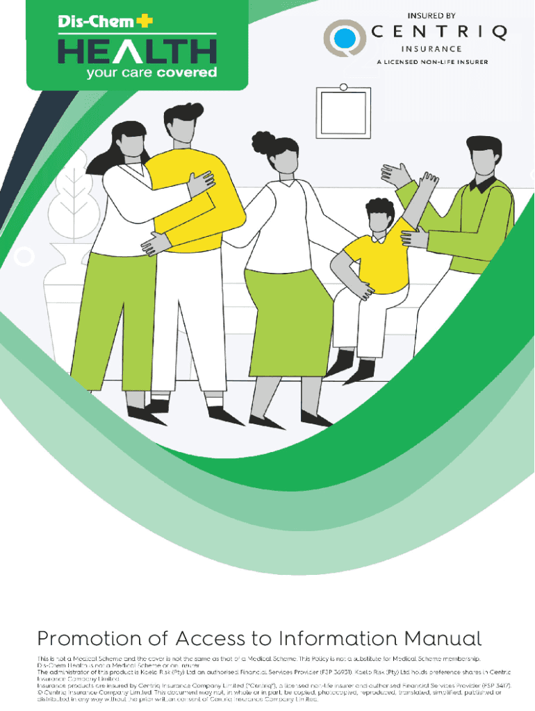 Fillable Online Dis-Chem Health Promotion of Access to Information ...