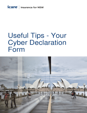 Fillable Online Useful Tips - Your Cyber Declaration Form Fax Email ...