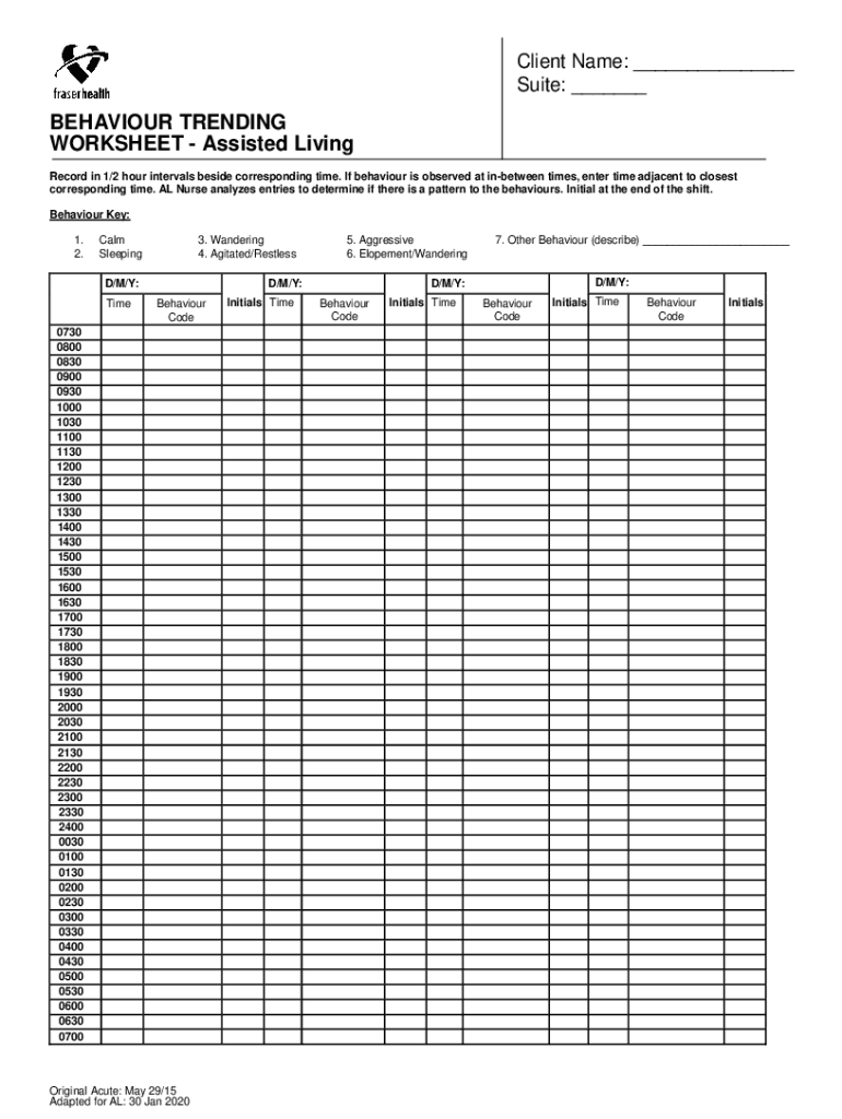 Fillable Online BCBA Exam 1 Answer Key (pdf) Fax Email Print - pdfFiller