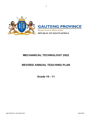 Fillable Online REVISED ANNUAL TEACHING PLAN Fax Email Print - pdfFiller