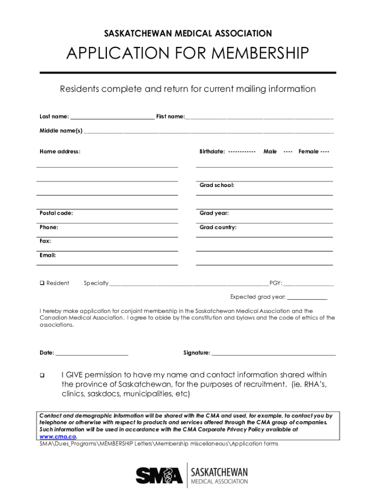 Fillable Online SMA-Resident-Disability-Application- ... Fax Email ...