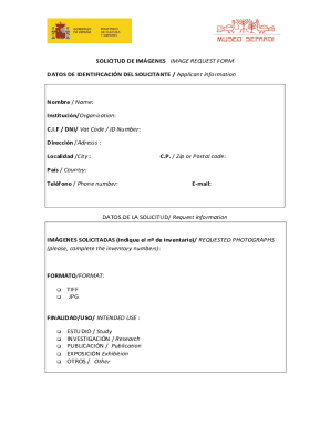 Completable En línea solicitud de imgenes image request form Fax Email ...