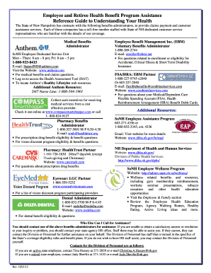 Fillable Online das nh Employee and Retiree Health Benefit Program ...