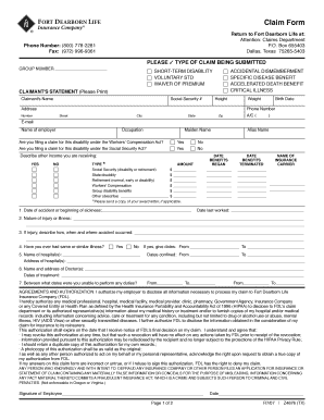Fillable Online tucsonaz FORT DEARBORN LIFE Fax Email Print - pdfFiller