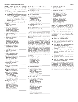 Fillable Online Instructions for Form N-210, Rev 2014. Forms 2014 - Web Fillable Fax Email Print ...