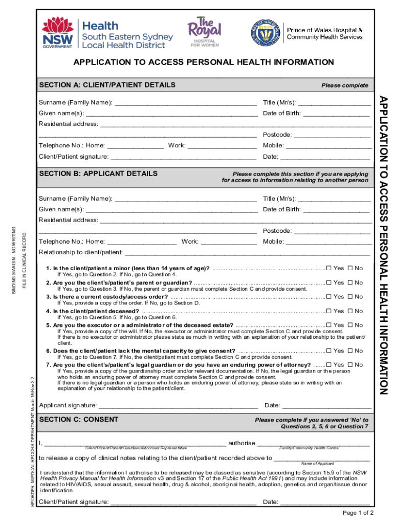 Fillable Online 1 of 4 New Patient Information Form Patient Name Fax Email Print - pdfFiller