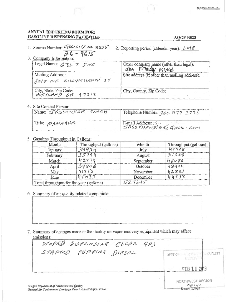 Fillable Online Vapor Recovery Requirements For Gasoline Dispensing ... Fax Email Print - pdfFiller