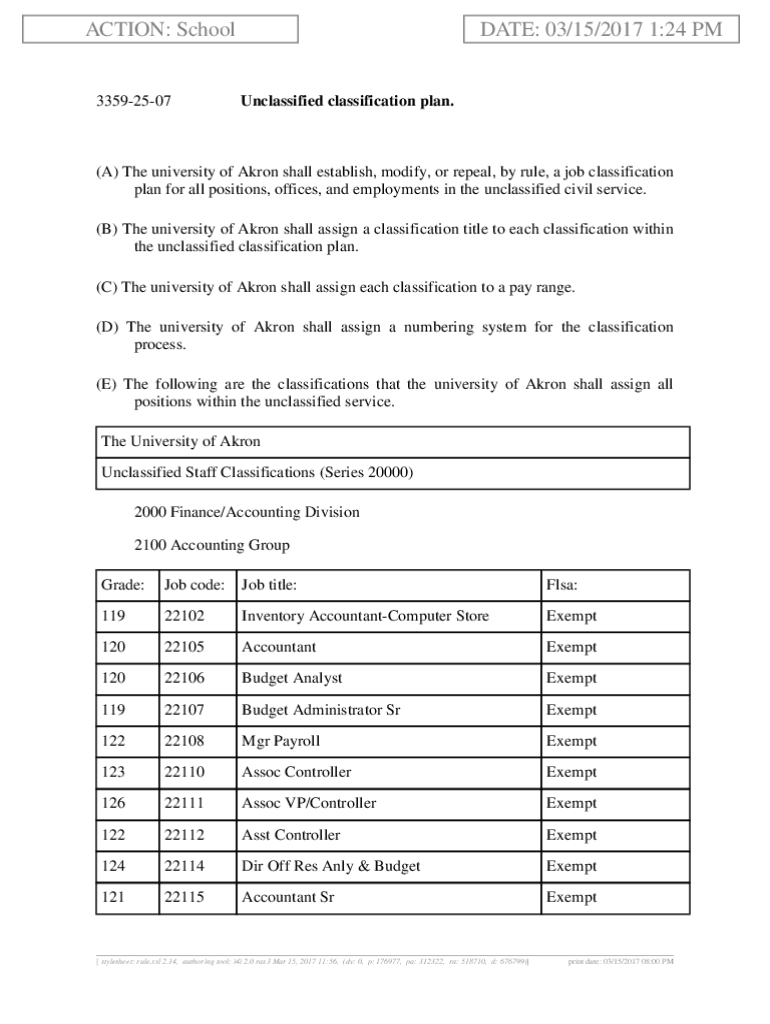 Fillable Online President Gary L. Miller : The University of Akron ...