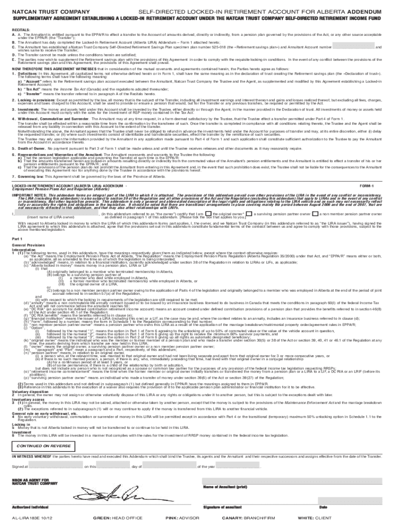 Fillable Online Pension Partner Waiver to Permit Up to 50% Unlocking ...