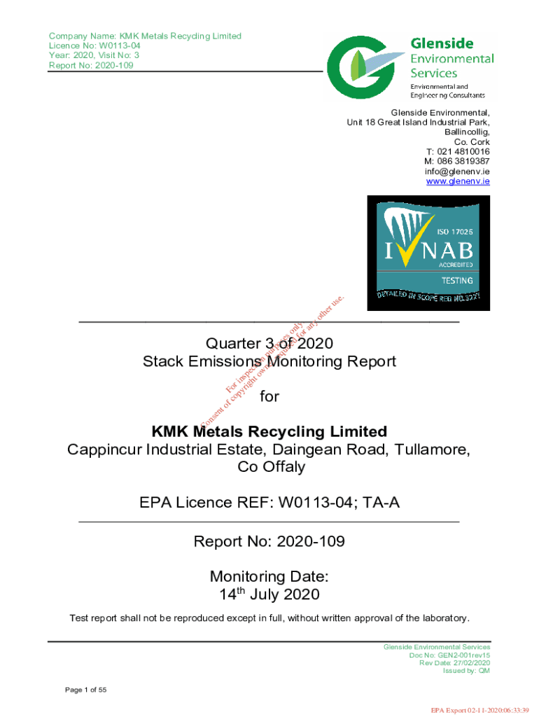 Fillable Online We're pretty sure it's been quite... - KMK Metals ...