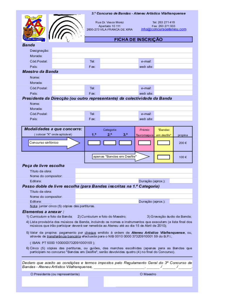 Preenchível Disponível A Junta AssistiuConcerto de Natal pela Banda do ...