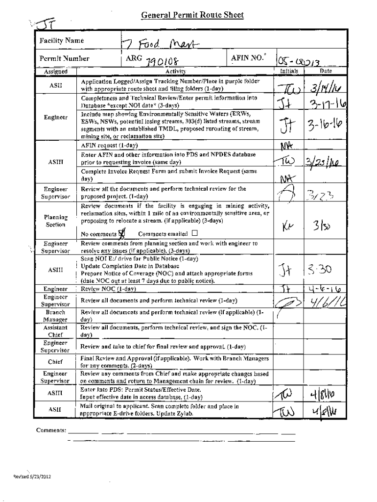 Fillable Online APPLICATION FOR SPECIAL PERMIT AUTHORIZING ... Fax ...