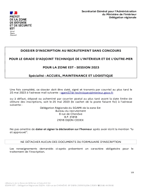 Remplissable En Ligne Zone de dfense et de scurit Sud Fax Email Imprimer - pdfFiller