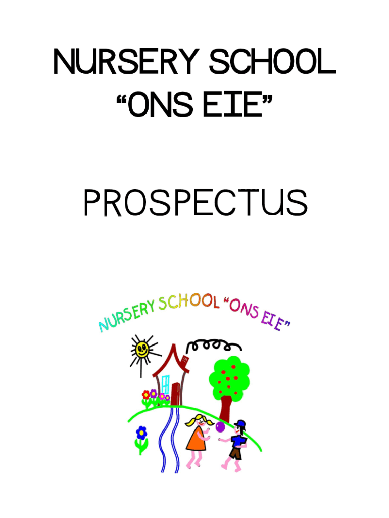 Fillable Online What are the objectives of a pre-primary education? Fax ...