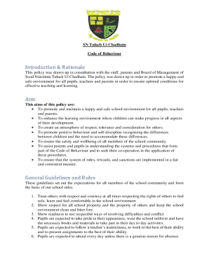 Fillable Online Introduction & Rationale Aim: General Guidelines and ...