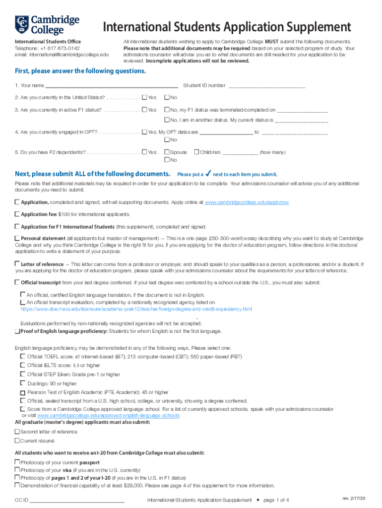 Fillable Online International Student Policies for F1 non-immigrant ... Fax Email Print - pdfFiller