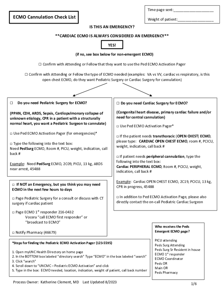 Fillable Online Extracorporeal Membrane Oxygenation (ECMO): What We ...