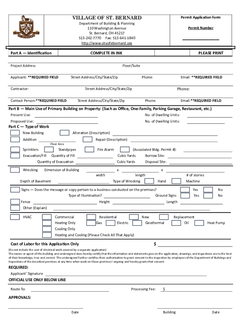 Fillable Online ApplicationCertificate of Zoning Compliance Fax Email Print - pdfFiller