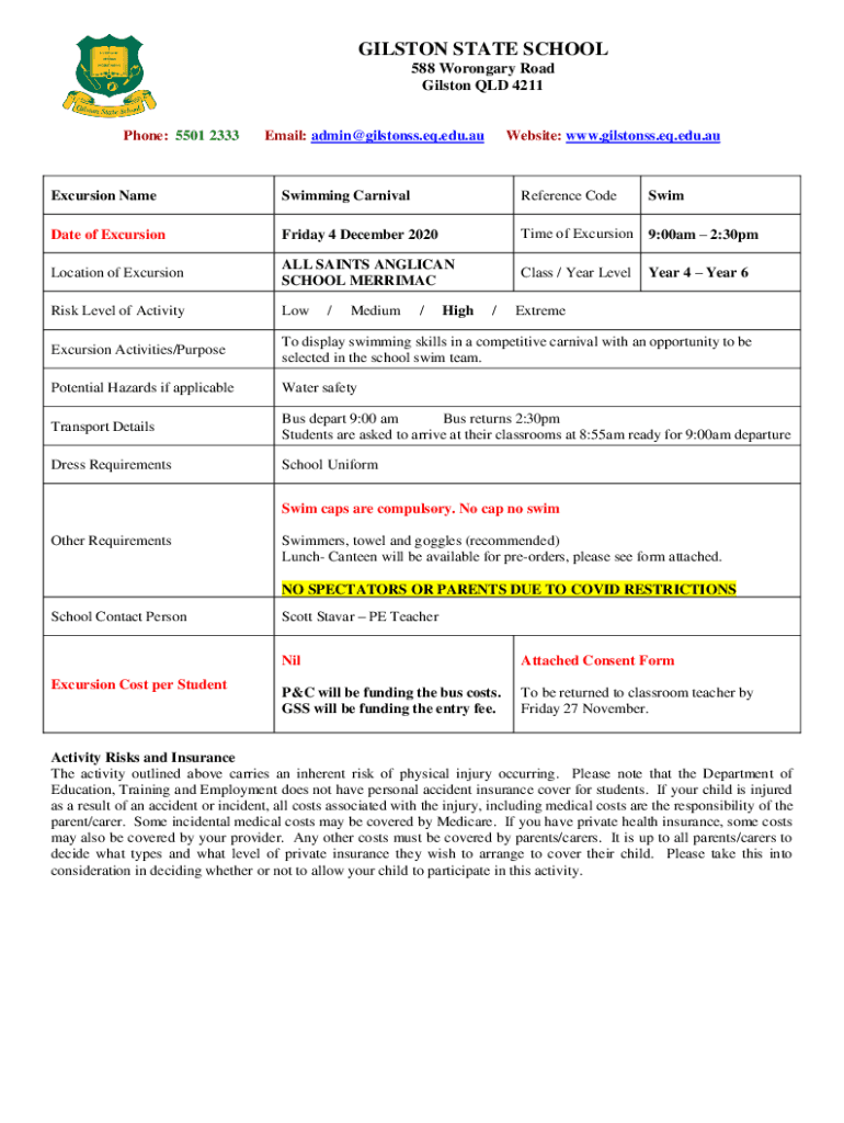 Fillable Online gilstonss eq edu Trinity Bay State High School Fax ...