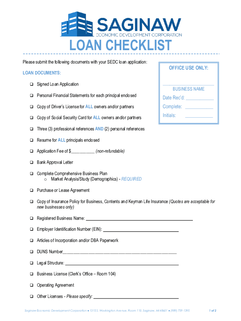 Fillable Online Please submit the following information with your ...