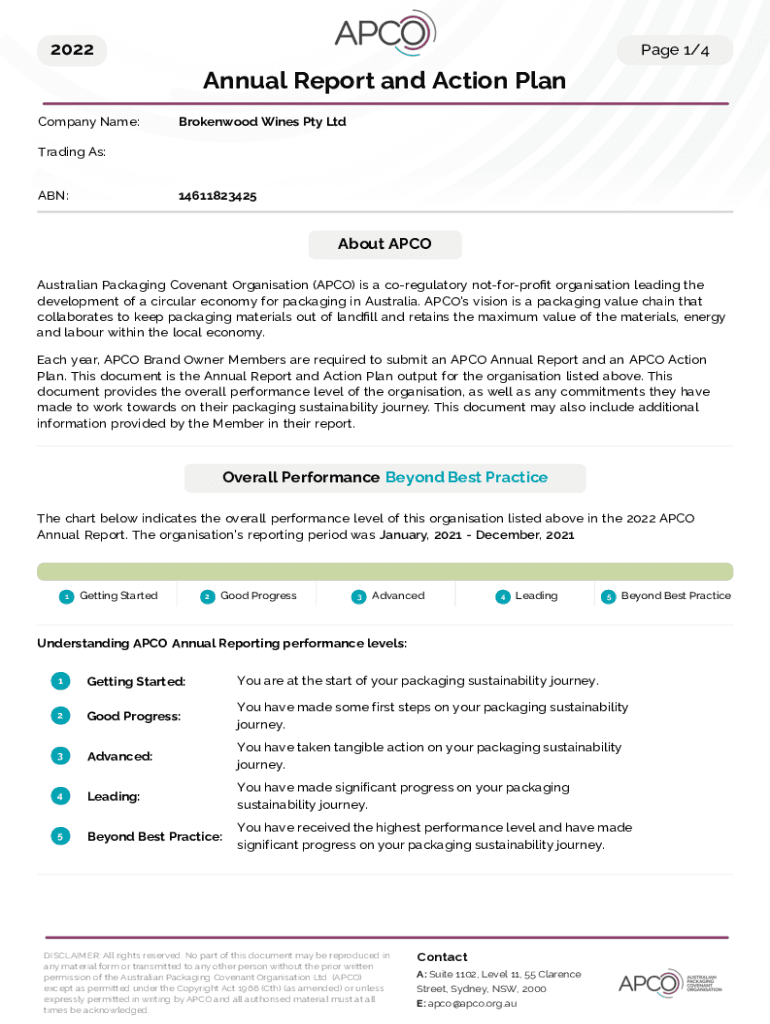Fillable Online Australian Packaging Covenant Organisation (APCO)'s ...