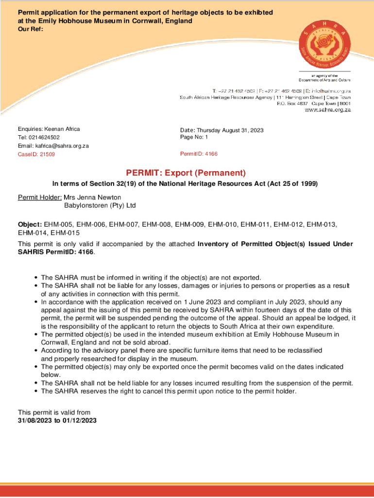 Fillable Online New Emily Hobhouse Museum -... - The Cornish are a Nation Fax Email Print ...