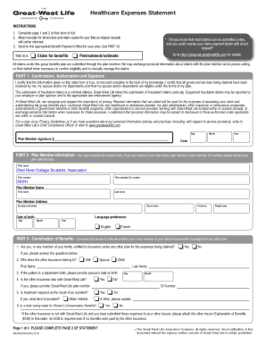 Fillable Online Canada-Life-Healthcare-Expense-Form.pdf Fax Email Print ...