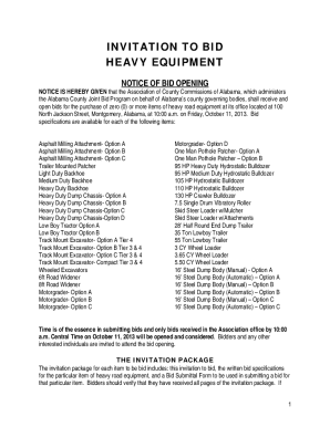 Fillable Online CONTRACT DOCUMENTS BID FORM AND SPECIFICATIONS ... Fax Email Print - pdfFiller