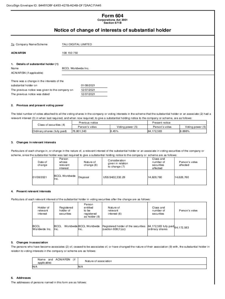 Fillable Online TD1 Q2-FY23 ACTIVITIES REPORT & APPENDIX 4C - investi Fax Email Print - pdfFiller