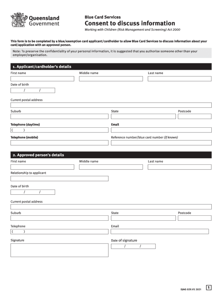 Fillable Online Exemption card application (E) - Blue Card Services No ...