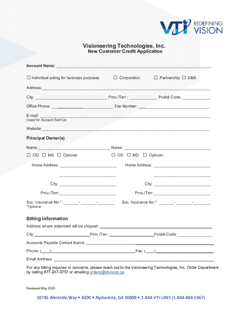 Fillable Online Visioneering Technologies, Inc. - VTI Fax Email Print ...
