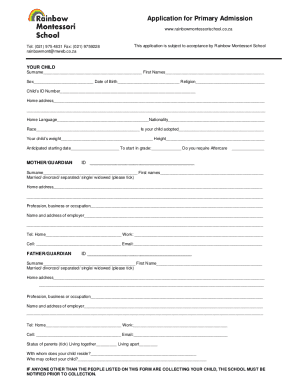 Fillable Online APPLICATION FORM - GRADES Fax Email Print - pdfFiller