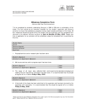Fillable Online Milestone Completion Form Mid-Year 2024 Fax Email Print ...