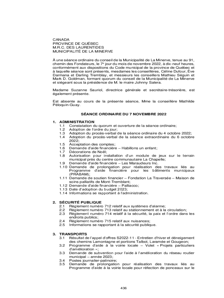 Remplissable En Ligne chemin des Fondateurs, le 7e jour du mois de novembre 2022, dix-neuf ...