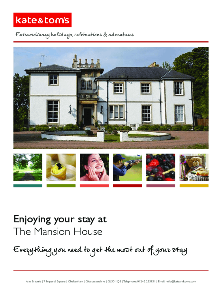 Fillable Online kate & toms 7 Imperial Square Cheltenham ...