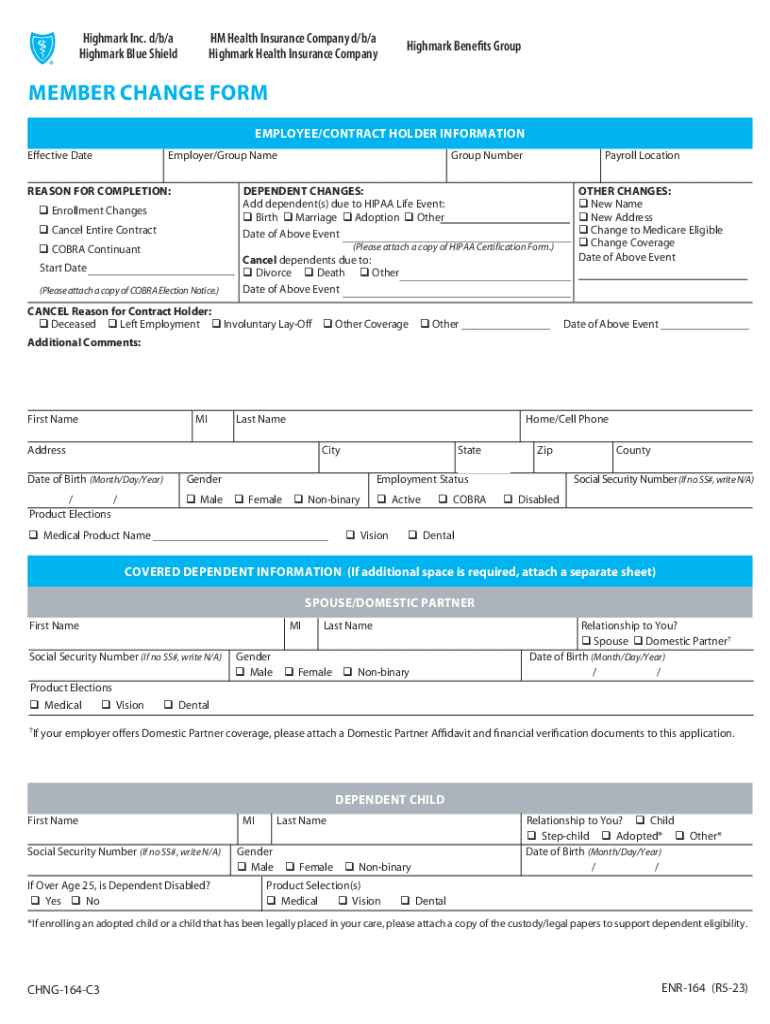 Fillable Online The Small Group Underwriting & Enrollment Guidelines ...
