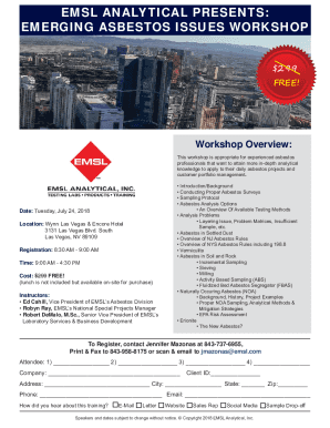 Fillable Online Workshop Overview: Fax Email Print - pdfFiller