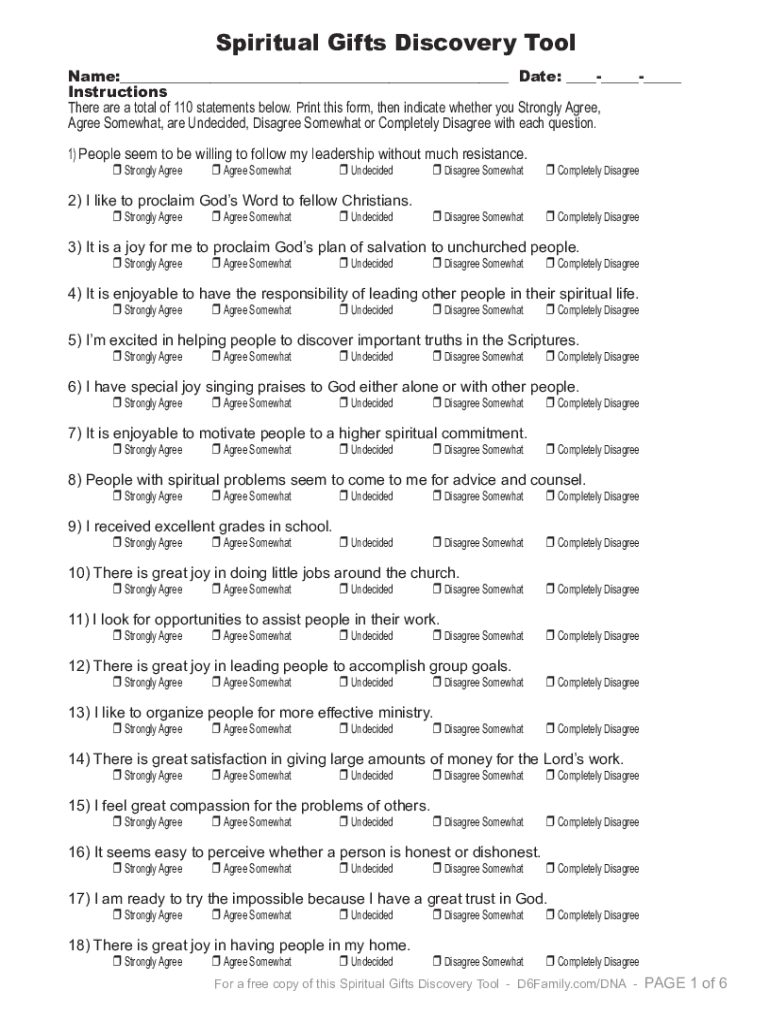 Discovering Your Spiritual Gifts Worksheet - Adriansonfifth