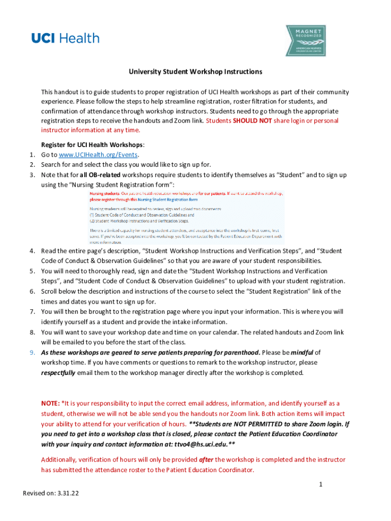 Fillable Online Traditional Field Study Catalog - College Student ...