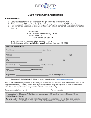 Nursing School Personal Statement ExamplesBeMo - harriscollege tcu Doc Template | pdfFiller