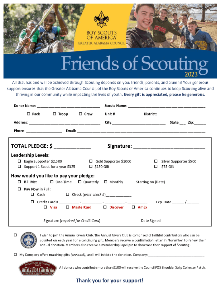 Fillable Online 8 essential tips for controlling chaos at Cub Scout ...